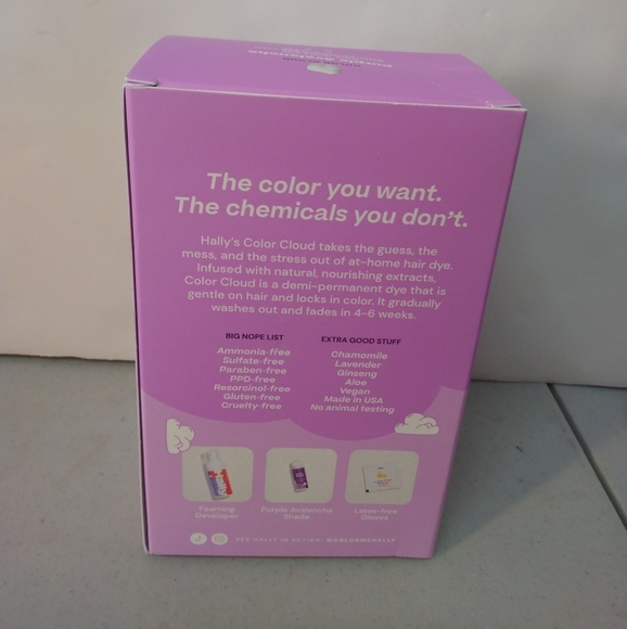 Halley | Hair | Hally Color Cloud Demi Permanent Foaming Hair Dye ...